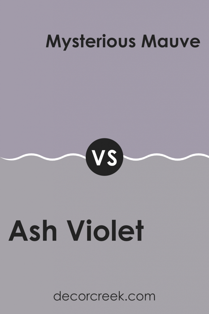 Ash Violet SW 6549 Paint Color by Sherwin Williams - DecorCreek