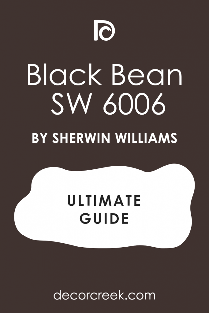 Black Bean SW 6006 Paint Color by Sherwin Williams - DecorCreek