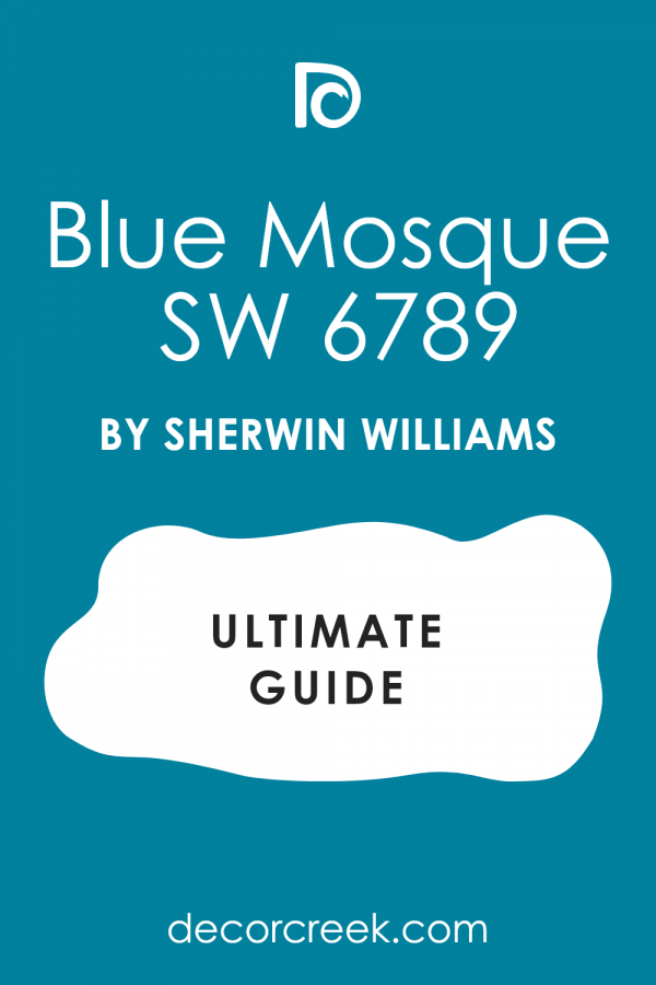 Blue Mosque SW 6789 Paint Color by Sherwin Williams - DecorCreek