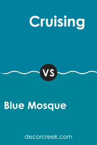 Blue Mosque SW 6789 Paint Color by Sherwin Williams - DecorCreek