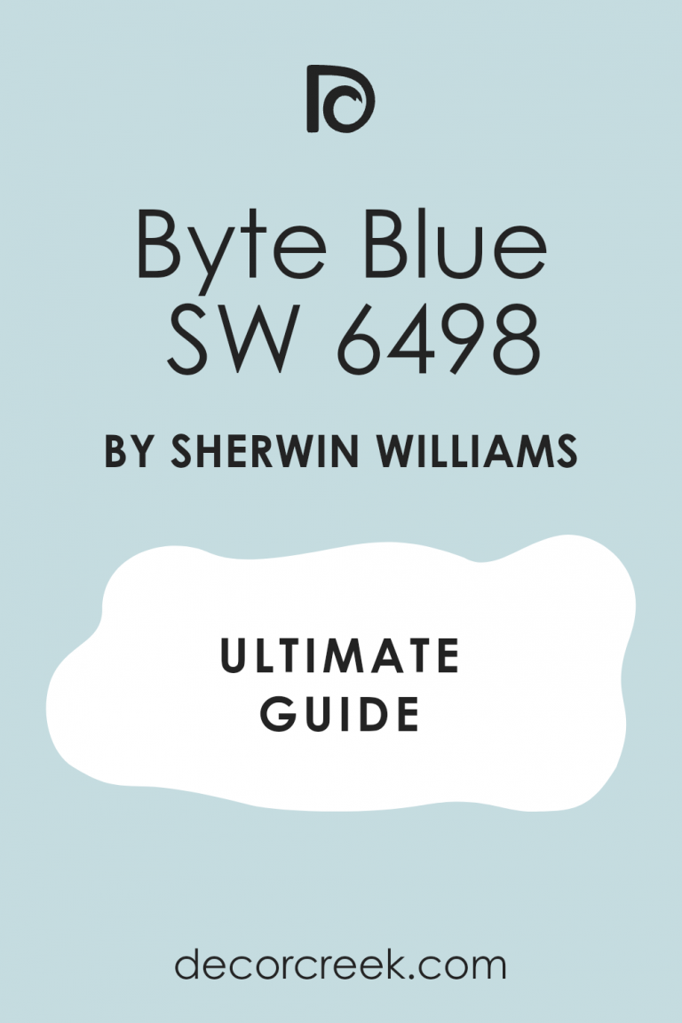 Byte Blue SW 6498 Paint Color by Sherwin Williams - DecorCreek