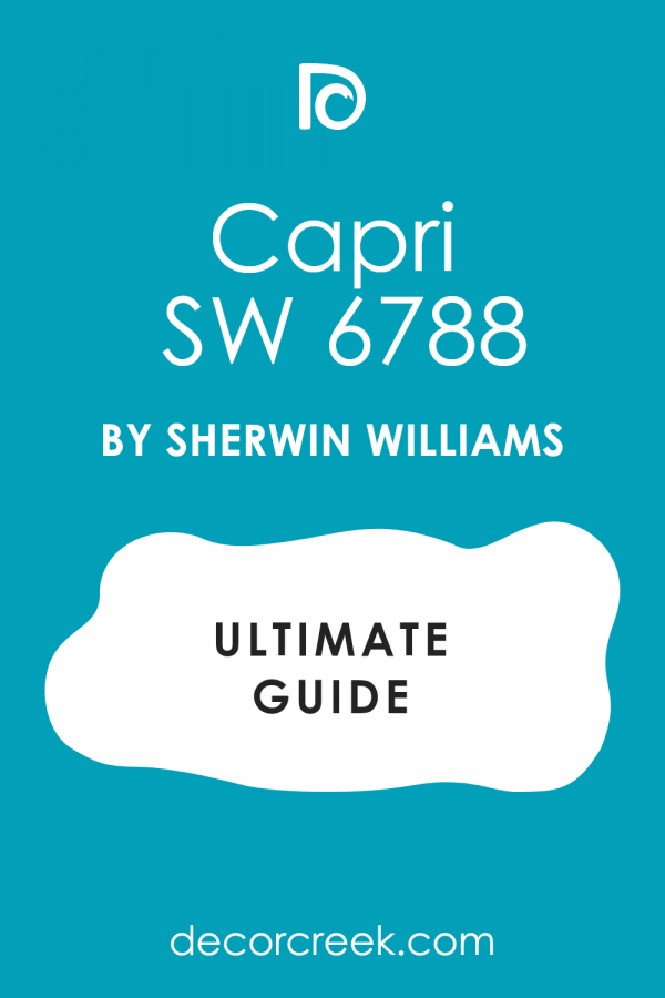 Capri SW 6788 Paint Color by Sherwin Williams - DecorCreek