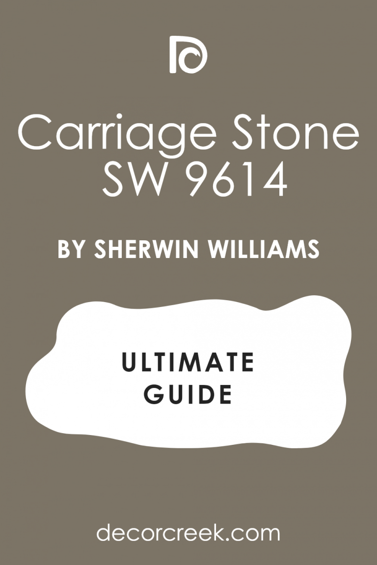 Carriage Stone SW 9614 Paint Color by Sherwin Williams - DecorCreek