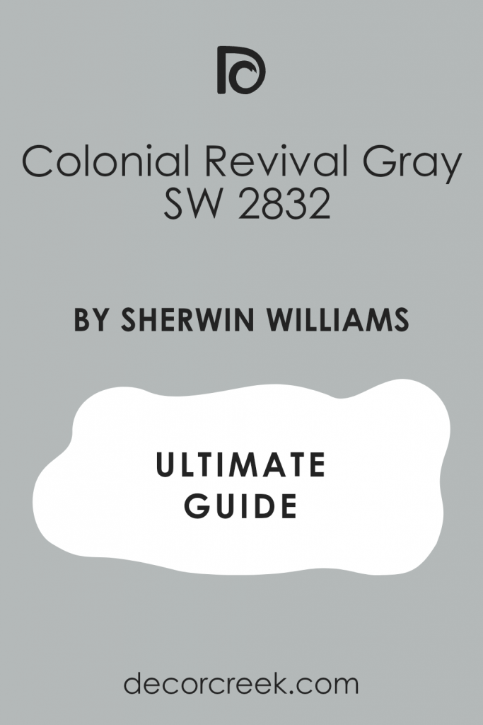 Colonial Revival Gray SW 2832 Paint Color by Sherwin Williams - DecorCreek