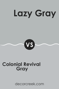 Colonial Revival Gray SW 2832 Paint Color by Sherwin Williams - DecorCreek