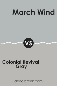 Colonial Revival Gray SW 2832 Paint Color by Sherwin Williams - DecorCreek