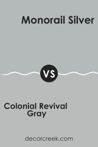 Colonial Revival Gray SW 2832 Paint Color by Sherwin Williams - DecorCreek