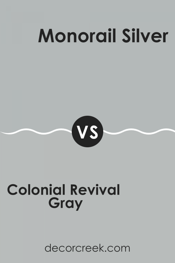 Colonial Revival Gray SW 2832 Paint Color by Sherwin Williams - DecorCreek