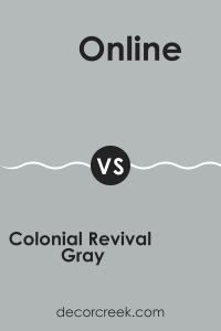 Colonial Revival Gray SW 2832 Paint Color by Sherwin Williams - DecorCreek