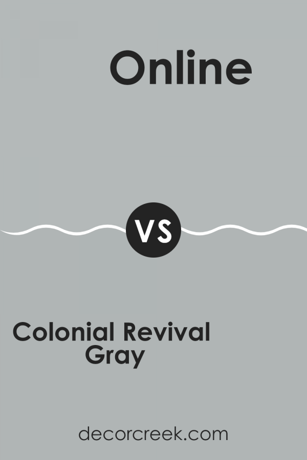 Colonial Revival Gray SW 2832 Paint Color by Sherwin Williams - DecorCreek