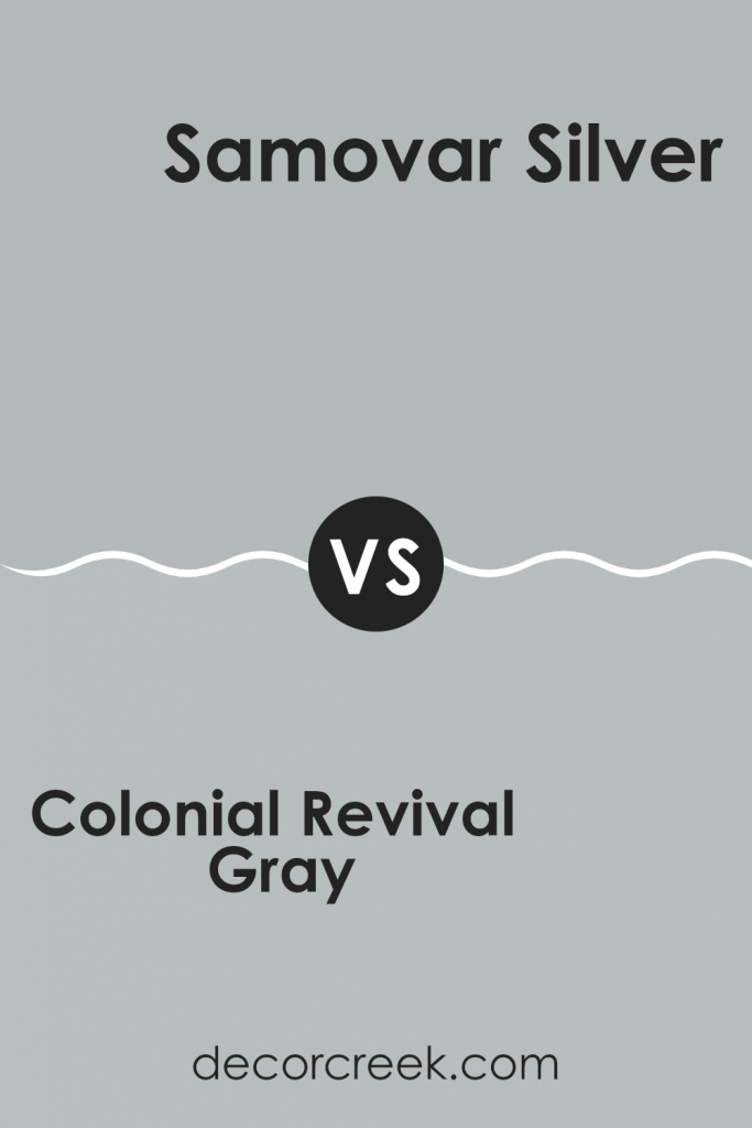 Colonial Revival Gray SW 2832 Paint Color by Sherwin Williams - DecorCreek