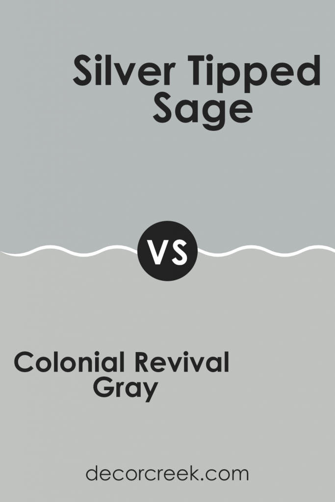 Colonial Revival Gray SW 2832 Paint Color by Sherwin Williams - DecorCreek