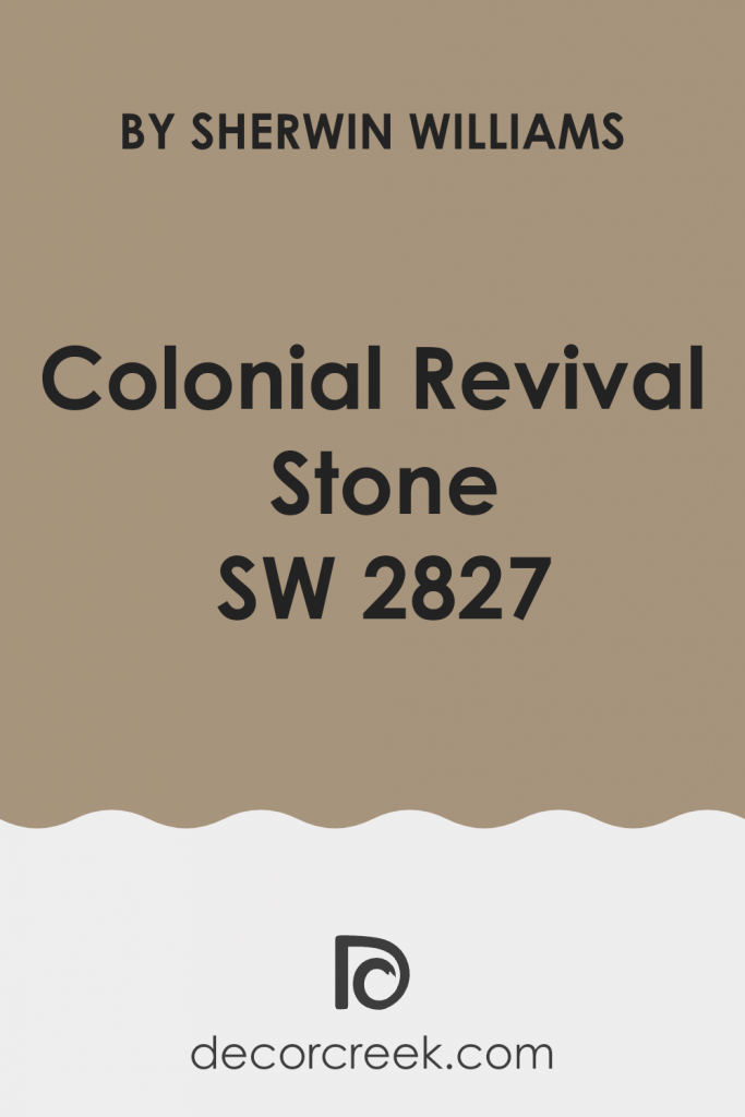 Colonial Revival Stone SW 2827 Paint Color by Sherwin Williams - DecorCreek