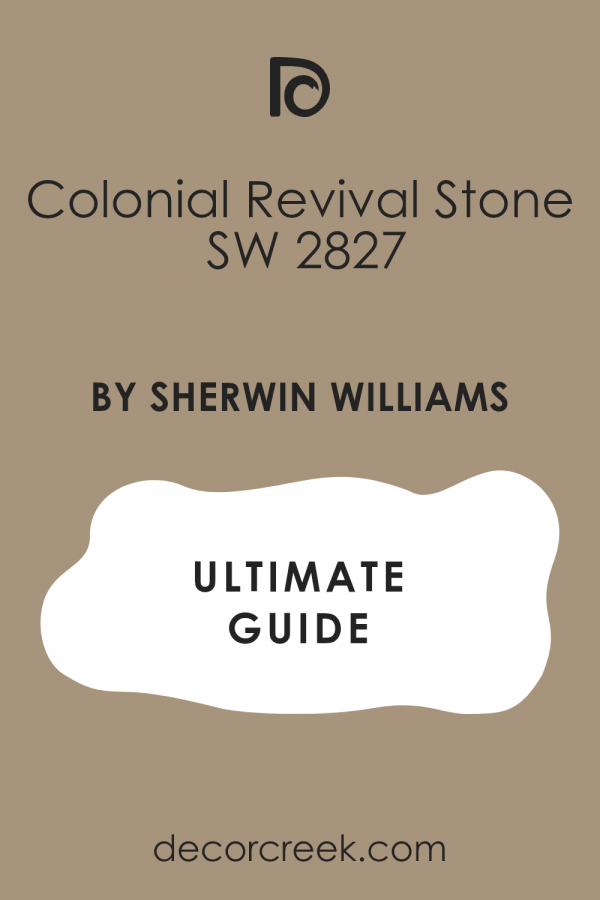 Colonial Revival Stone SW 2827 Paint Color by Sherwin Williams - DecorCreek