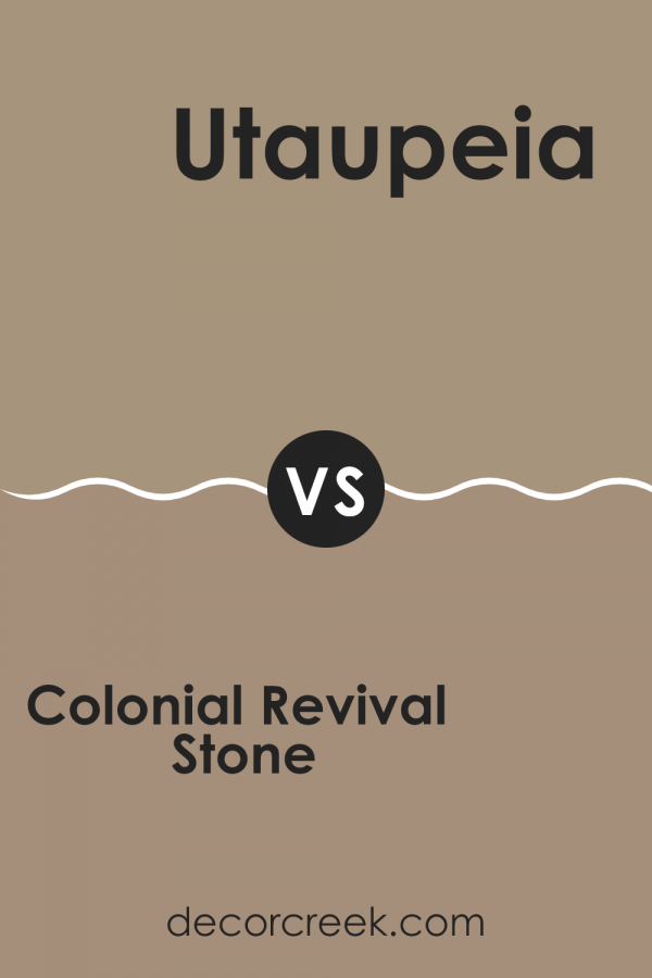 Colonial Revival Stone SW 2827 Paint Color by Sherwin Williams - DecorCreek