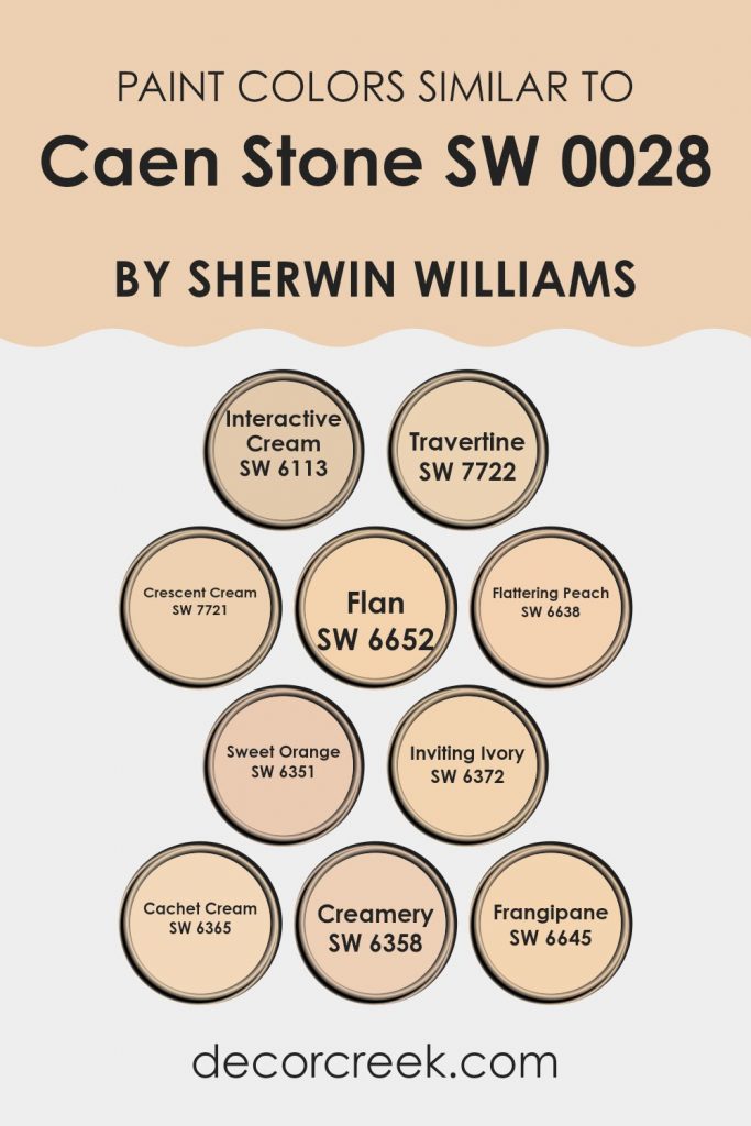 Caen Stone SW 0028 Paint Color by Sherwin Williams - DecorCreek
