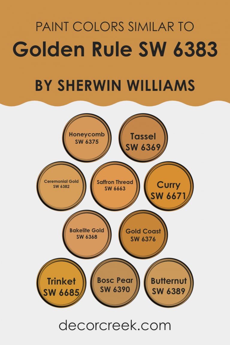 Golden Rule SW 6383 Paint Color by Sherwin Williams - DecorCreek