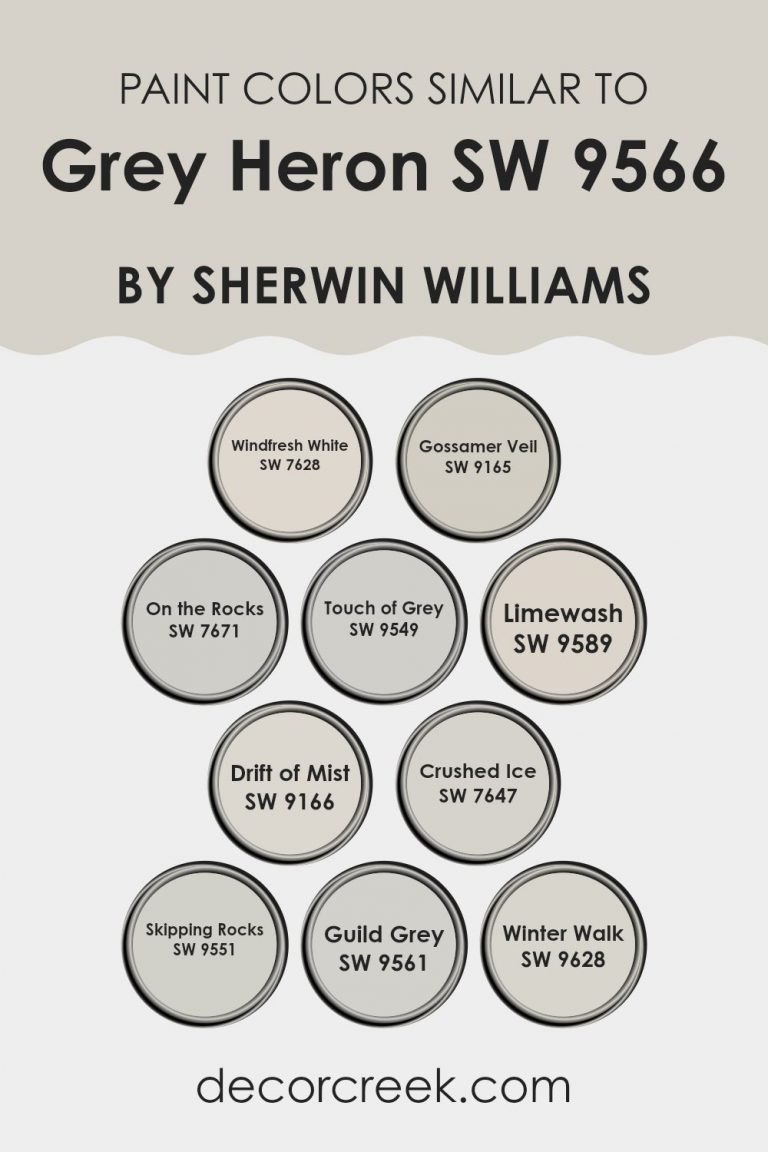 Grey Heron SW 9566 Paint Color by Sherwin Williams - DecorCreek