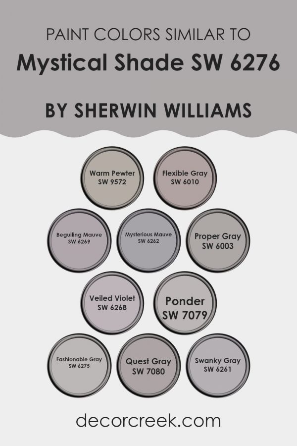 Mystical Shade SW 6276 Paint Color by Sherwin Williams - DecorCreek