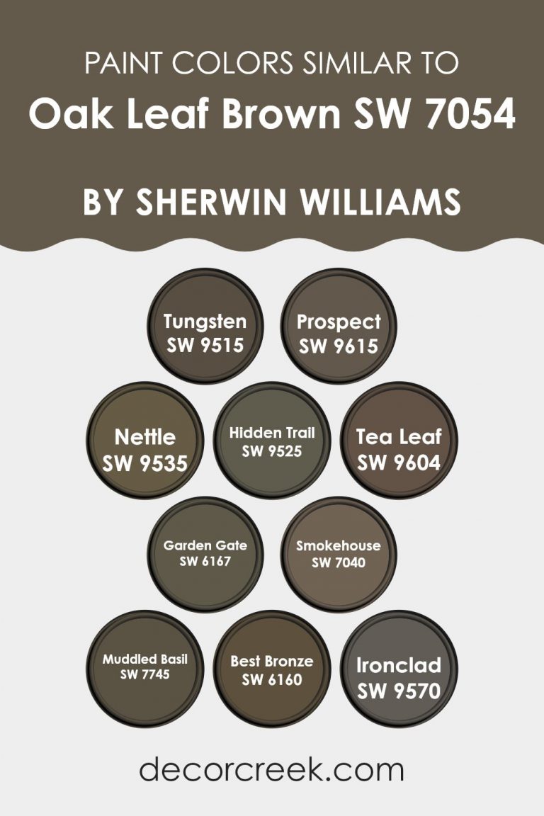 Oak Leaf Brown SW 7054 Paint Color by Sherwin Williams - DecorCreek
