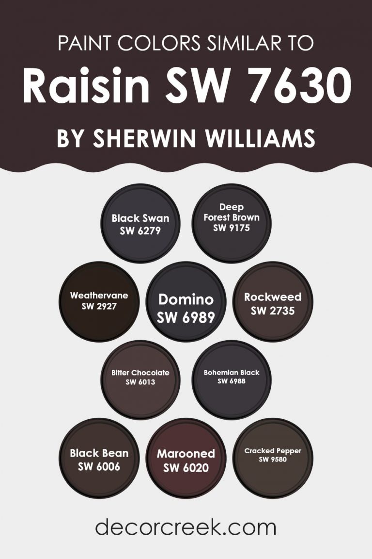 Raisin SW 7630 Paint Color by Sherwin Williams - DecorCreek