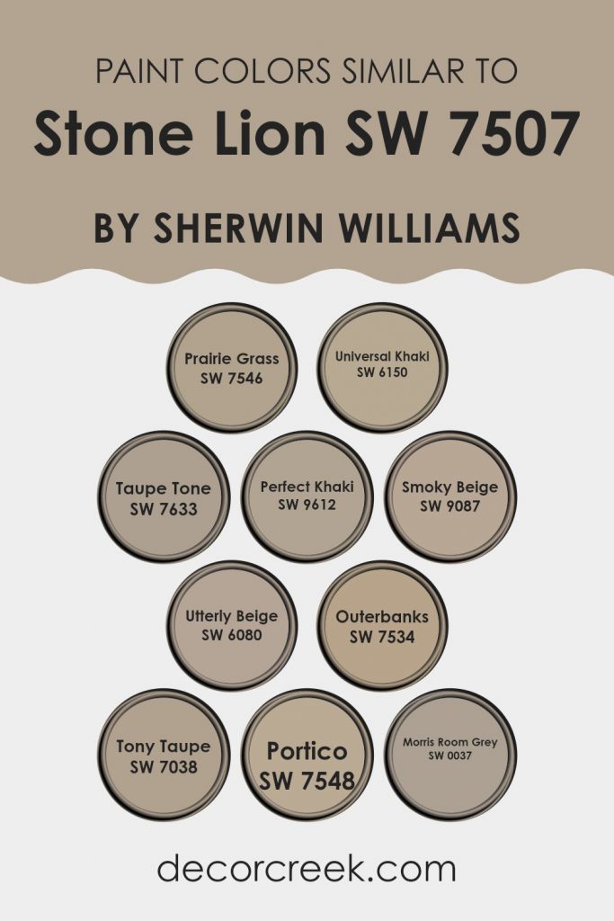 Stone Lion SW 7507 Paint Color by Sherwin Williams - DecorCreek