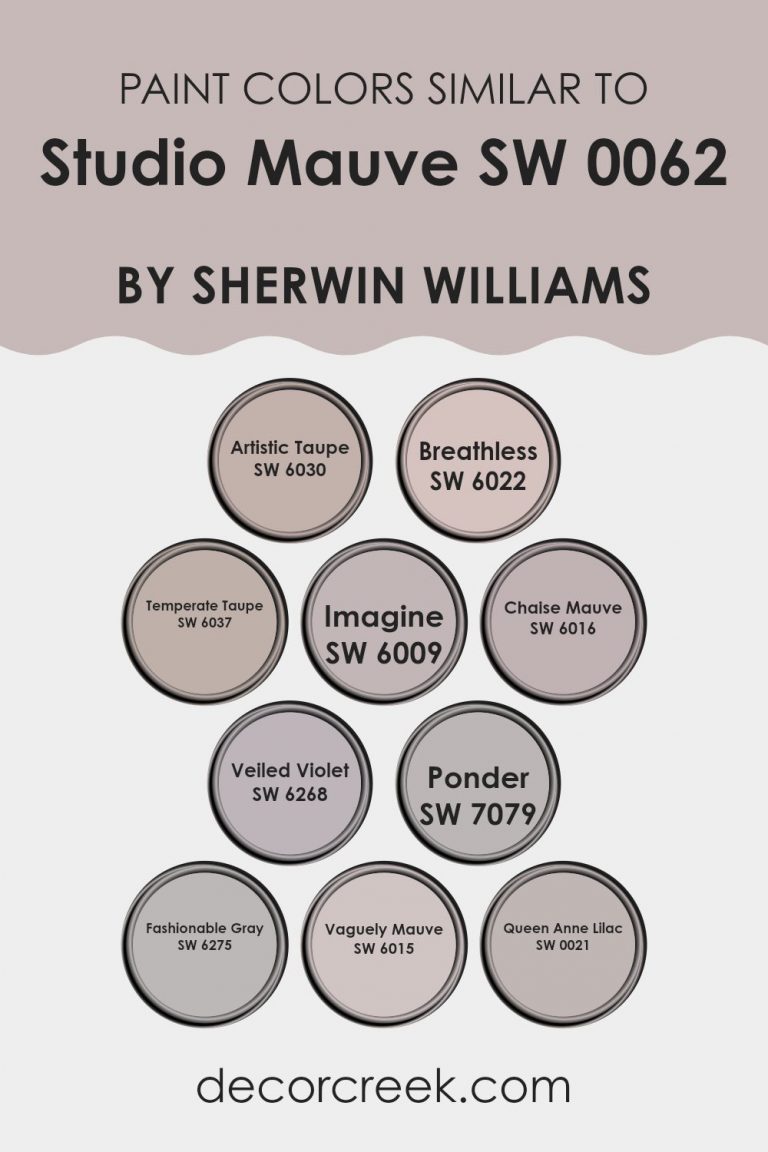 Studio Mauve SW 0062 Paint Color by Sherwin Williams - DecorCreek