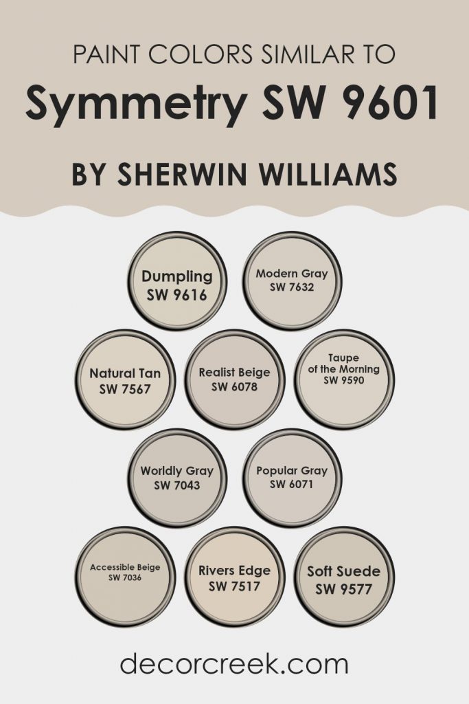 Symmetry SW 9601 Paint Color by Sherwin Williams - DecorCreek
