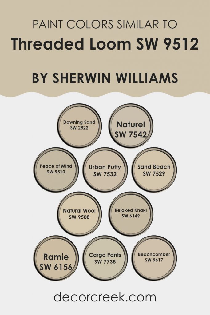 Threaded Loom SW 9512 Paint Color by Sherwin Williams - DecorCreek