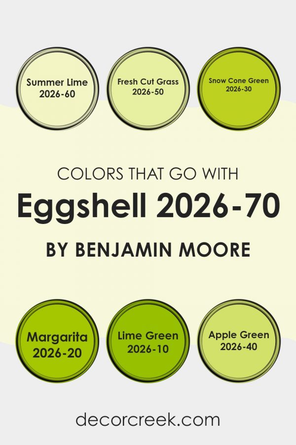 Eggshell 2026-70 Paint Color by Benjamin Moore - DecorCreek