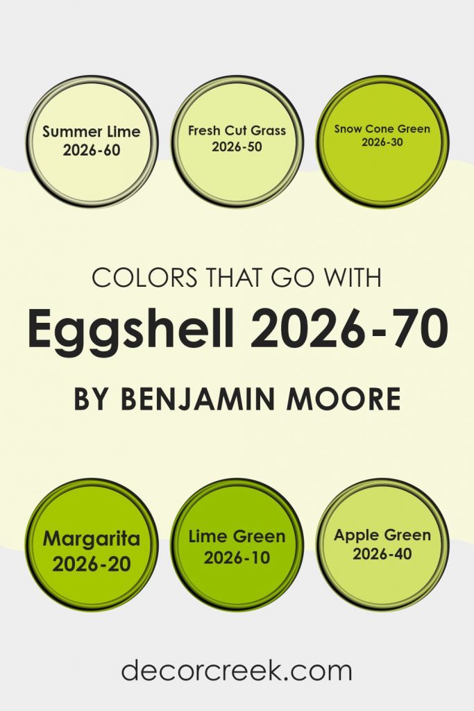 Eggshell 2026-70 Paint Color by Benjamin Moore - DecorCreek