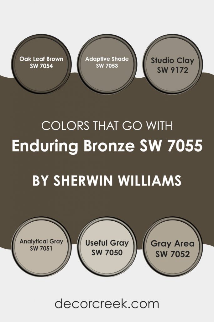 Enduring Bronze SW 7055 Paint Color by Sherwin Williams - DecorCreek