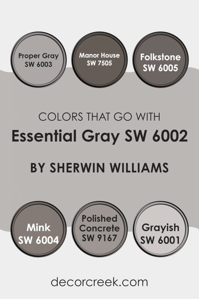 Essential Gray SW 6002 Paint Color by Sherwin Williams - DecorCreek