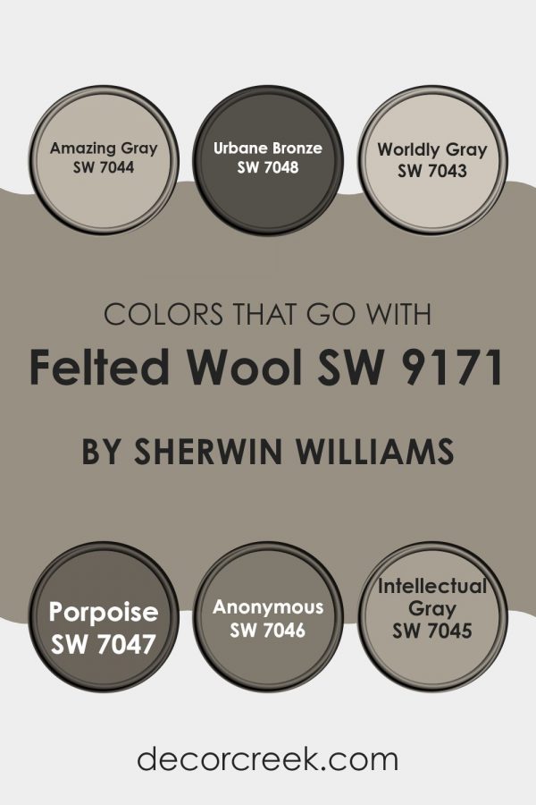 Felted Wool SW 9171 Paint Color by Sherwin Williams - DecorCreek