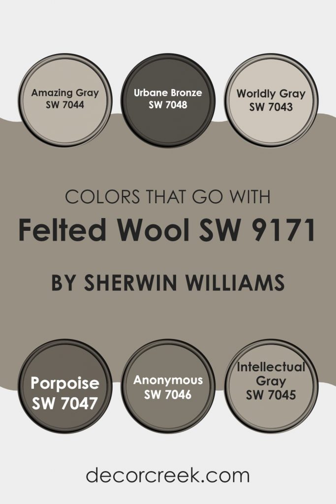 Felted Wool SW 9171 Paint Color by Sherwin Williams - DecorCreek