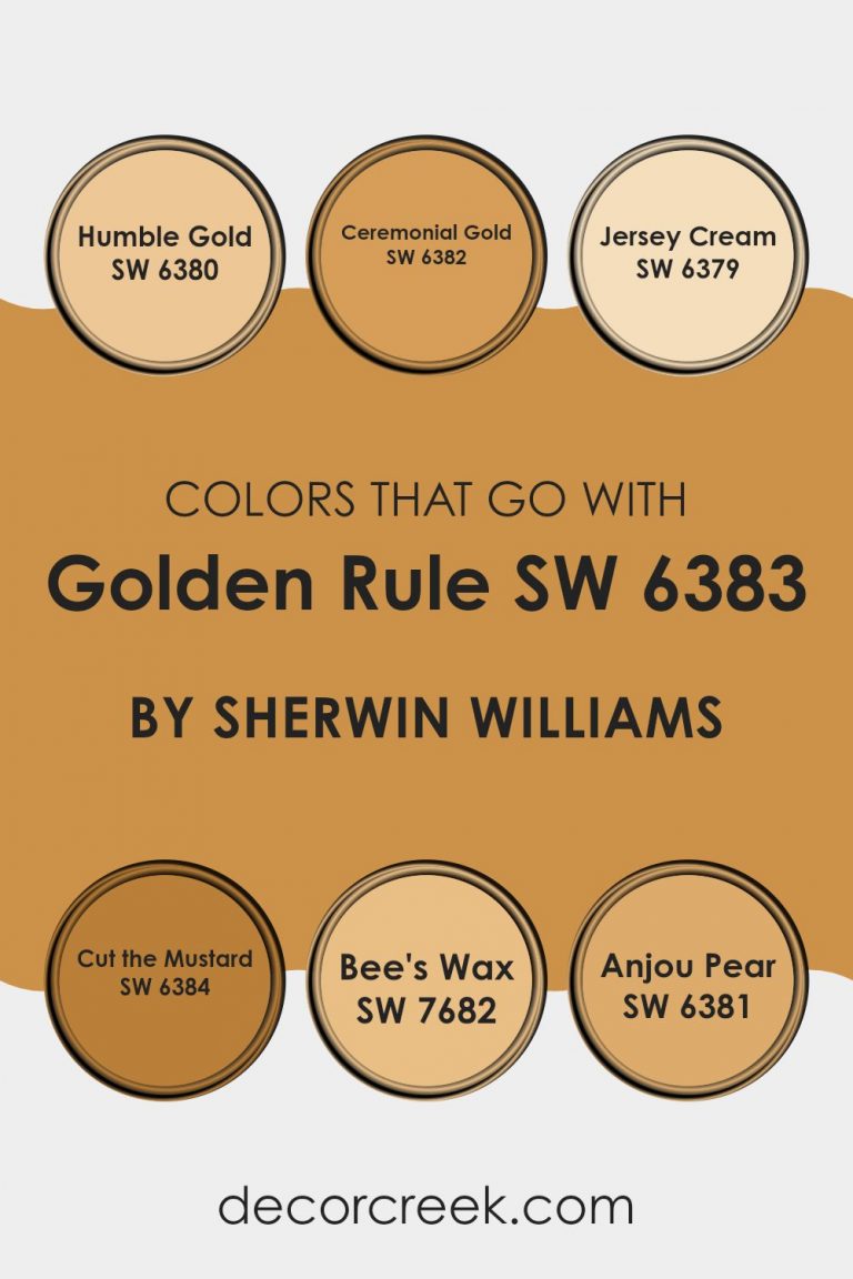 Golden Rule SW 6383 Paint Color by Sherwin Williams - DecorCreek