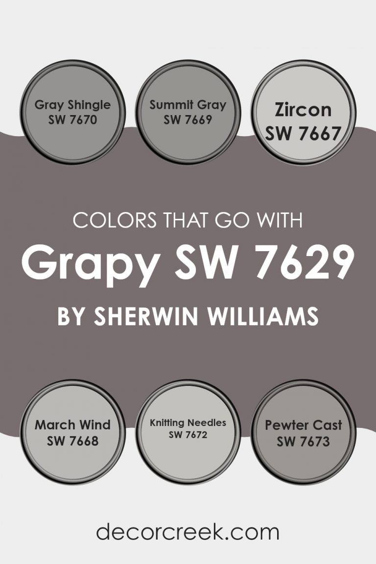 Grapy SW 7629 Paint Color by Sherwin Williams - DecorCreek