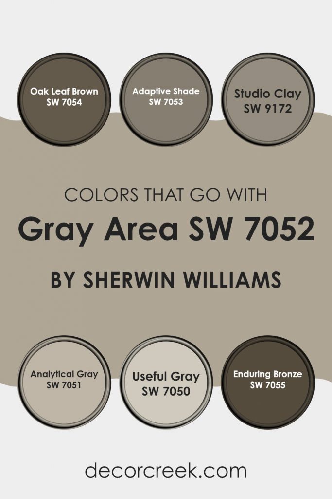 Gray Area SW 7052 Paint Color by Sherwin Williams - DecorCreek
