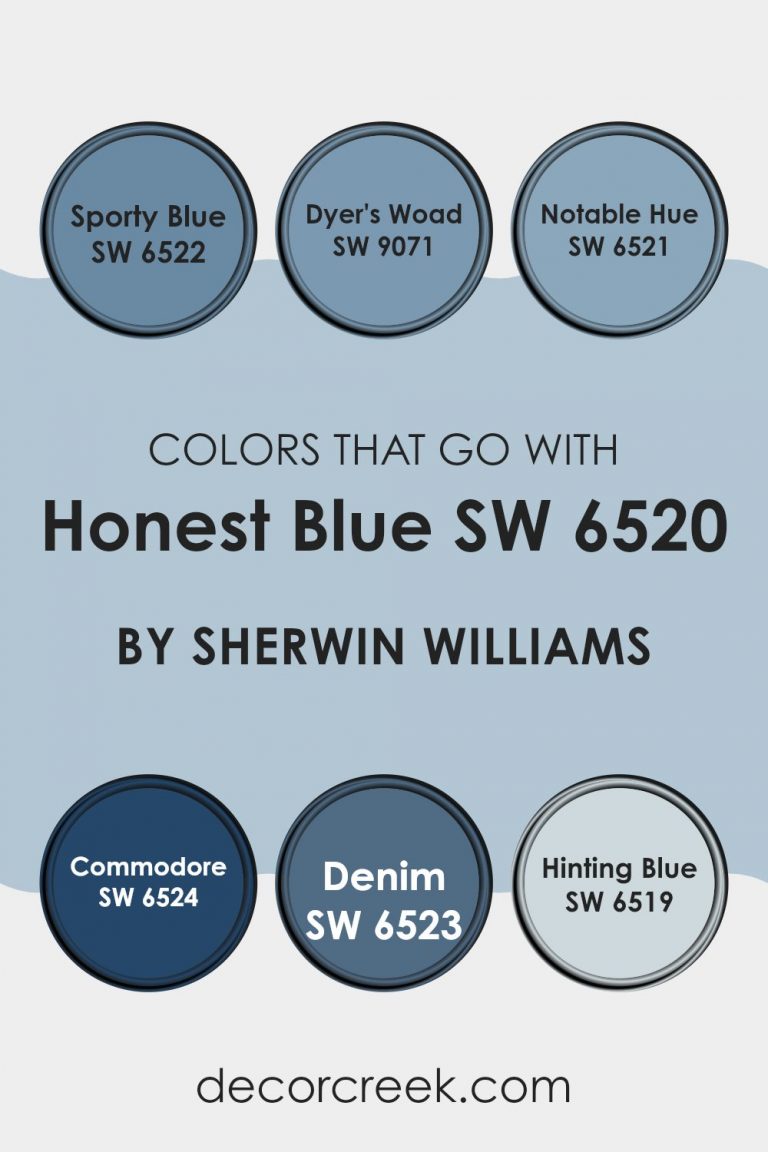 Honest Blue SW 6520 Paint Color by Sherwin Williams - DecorCreek