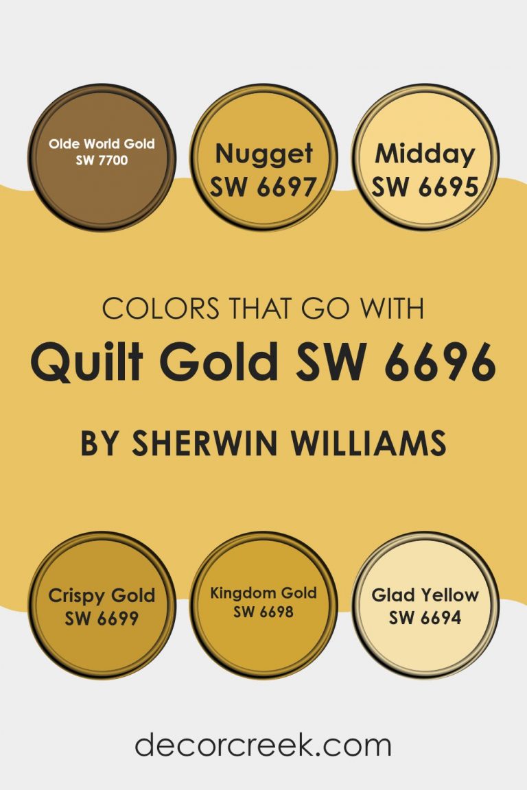 Quilt Gold SW 6696 Paint Color by Sherwin Williams - DecorCreek