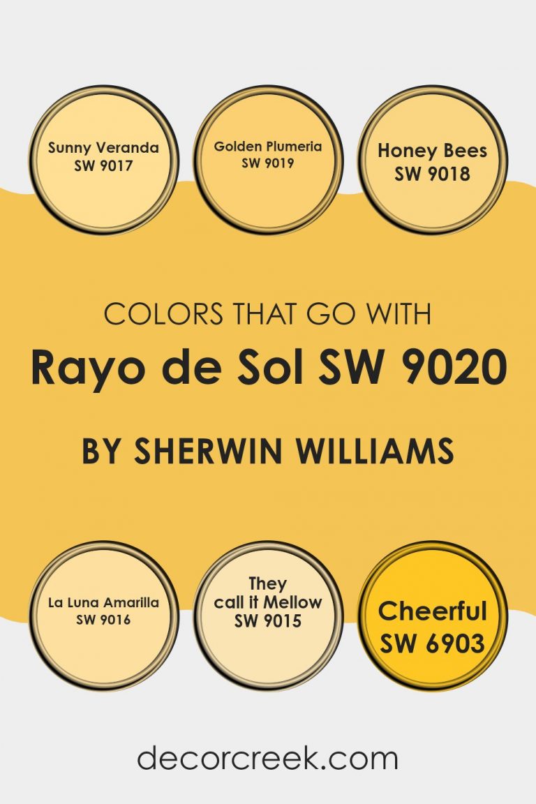 Rayo de Sol SW 9020 Paint Color by Sherwin Williams - DecorCreek