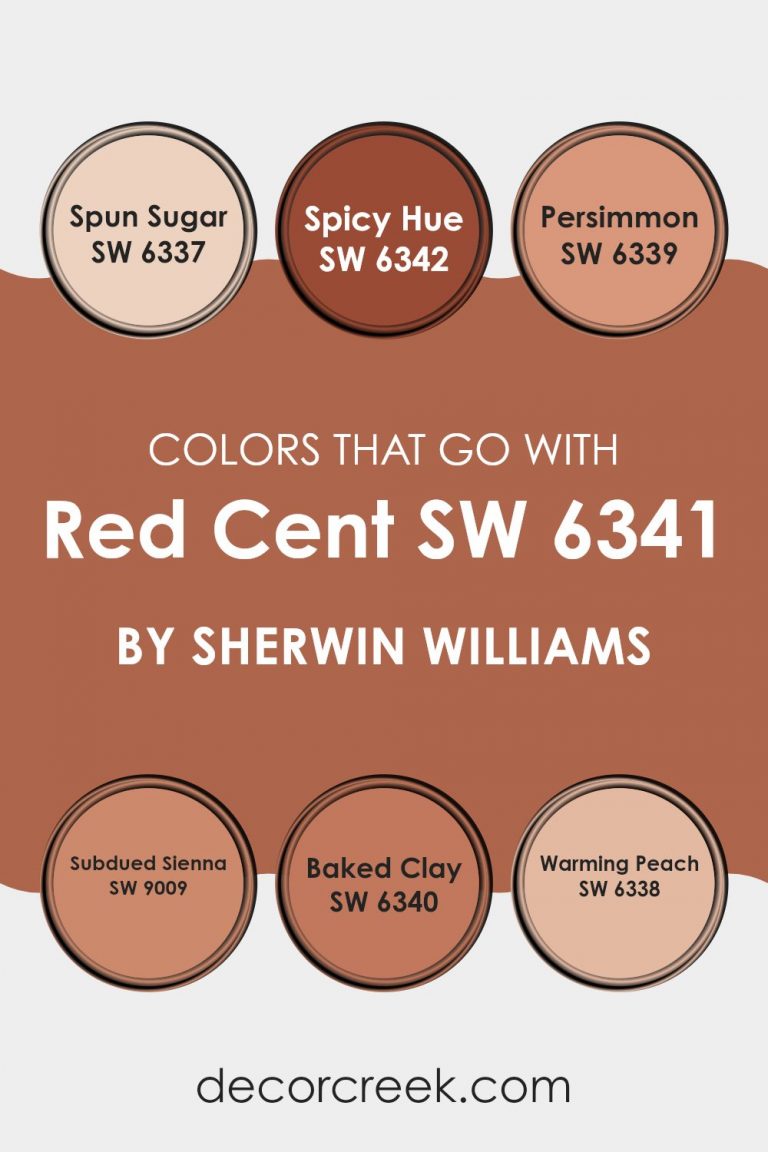 Red Cent SW 6341 Paint Color by Sherwin Williams - DecorCreek
