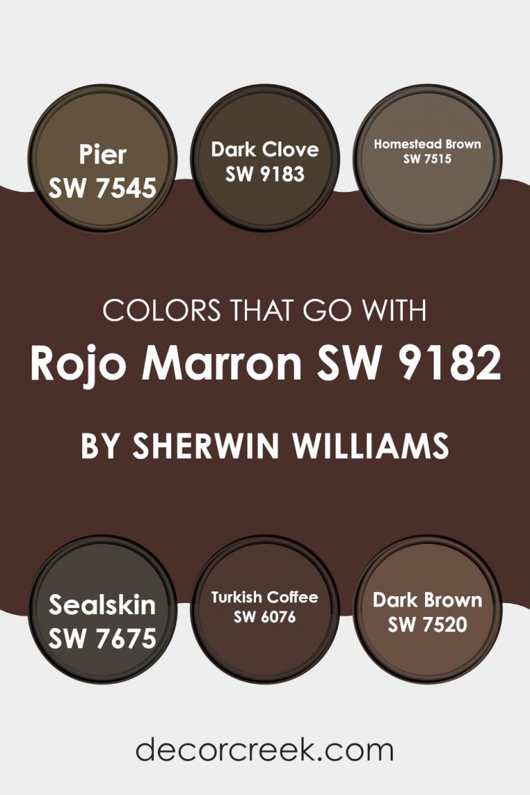 Rojo Marron SW 9182 Paint Color by Sherwin Williams - DecorCreek