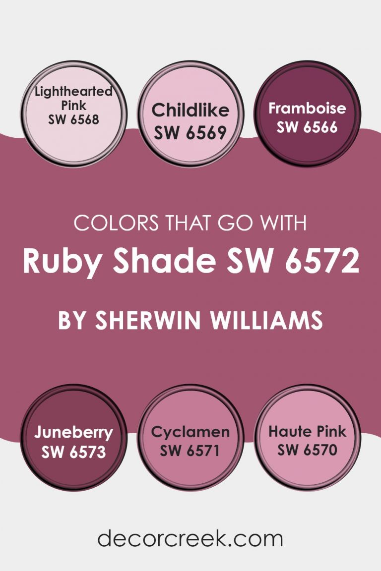 Ruby Shade SW 6572 Paint Color by Sherwin Williams - DecorCreek