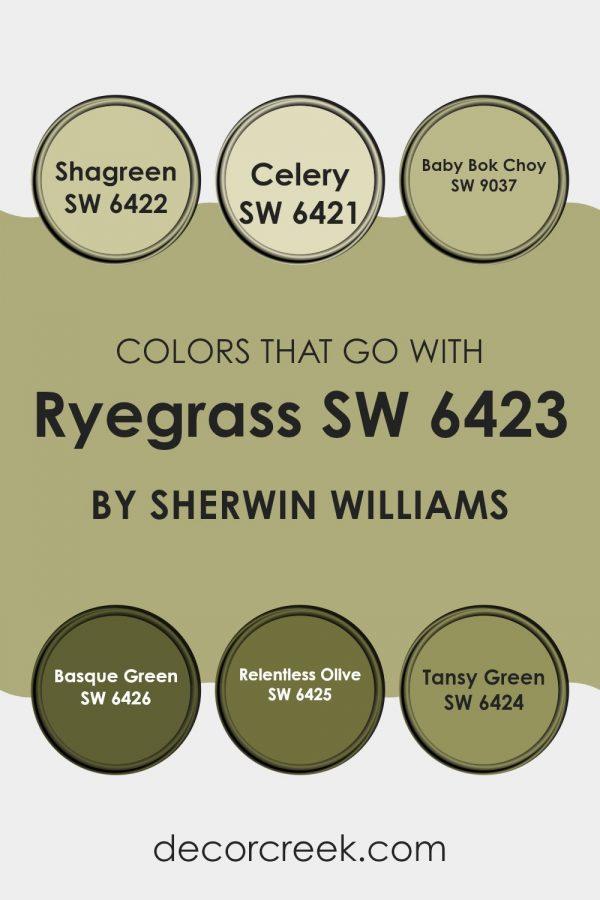 Ryegrass SW 6423 Paint Color by Sherwin Williams - DecorCreek