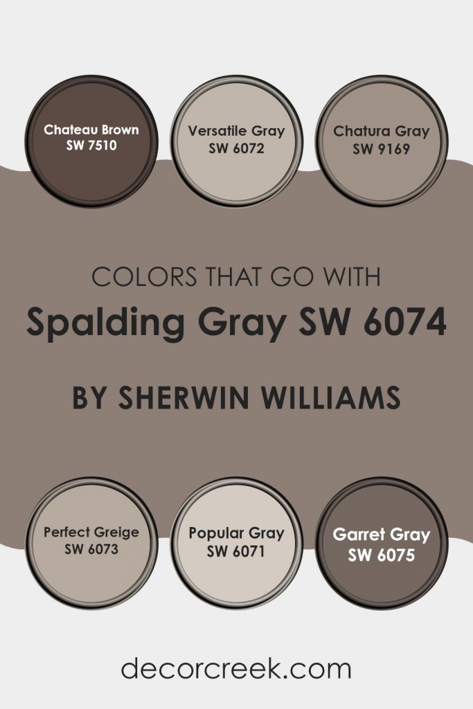 Spalding Gray SW 6074 Paint Color by Sherwin Williams - DecorCreek
