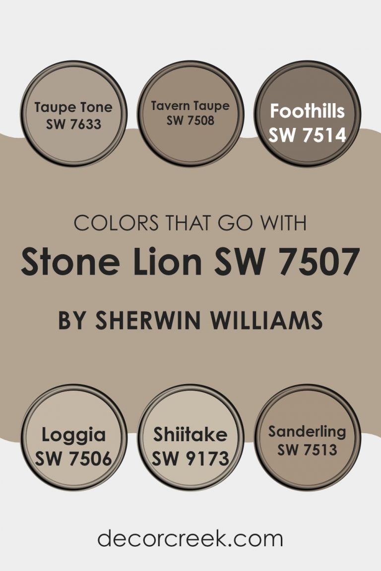 Stone Lion SW 7507 Paint Color by Sherwin Williams - DecorCreek