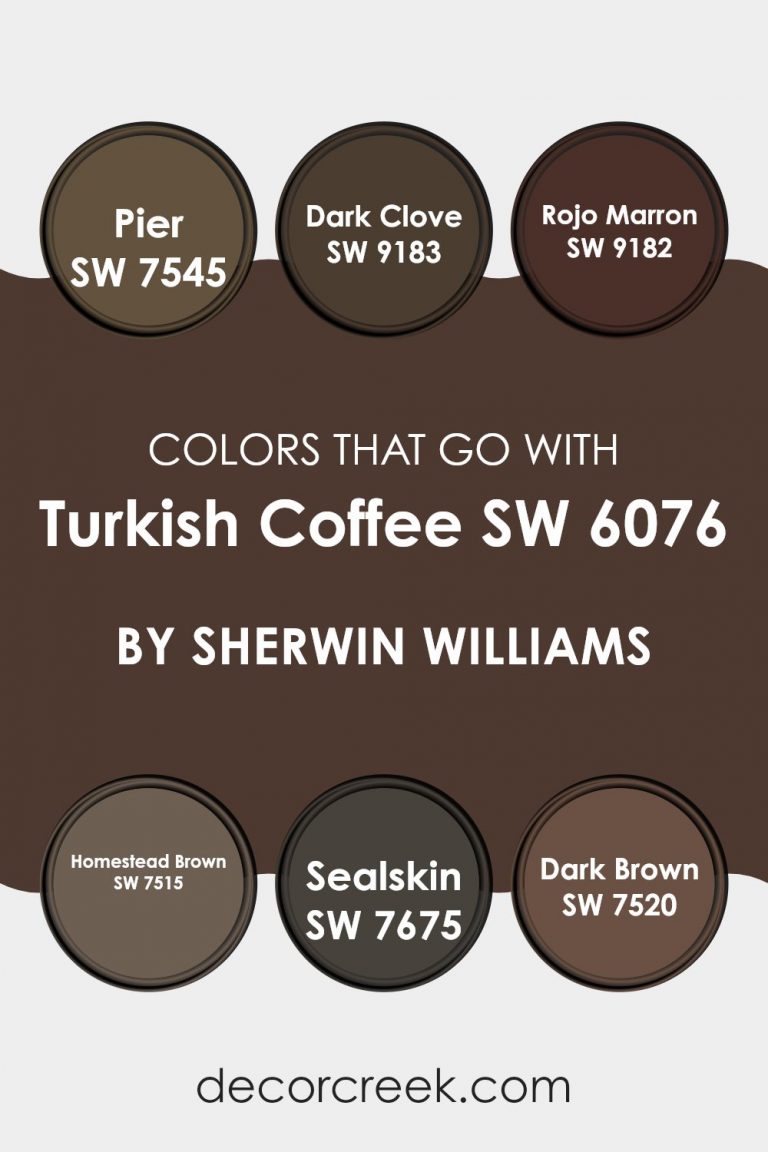 Turkish Coffee SW 6076 Paint Color by Sherwin Williams - DecorCreek