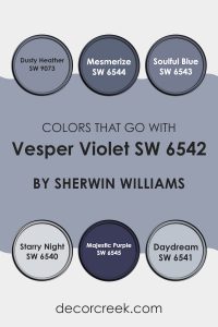 Vesper Violet SW 6542 Paint Color by Sherwin Williams - DecorCreek