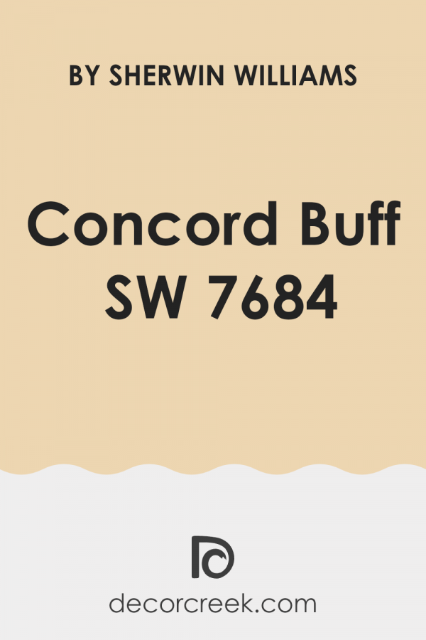 Concord Buff SW 7684 Paint Color by Sherwin Williams - DecorCreek